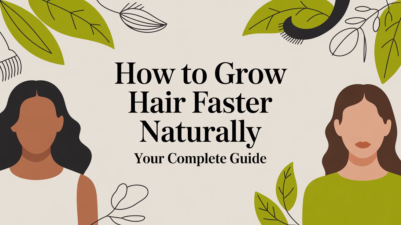 How to Grow Hair Faster Naturally: A Wellness Guide – Artnaturals-store