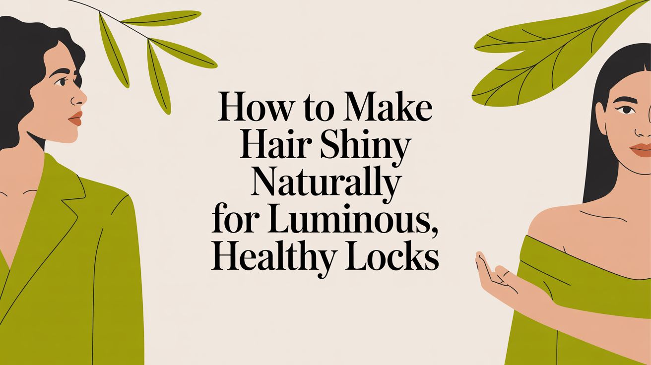 How to Make Hair Shiny Naturally for Luminous, Healthy Locks ...