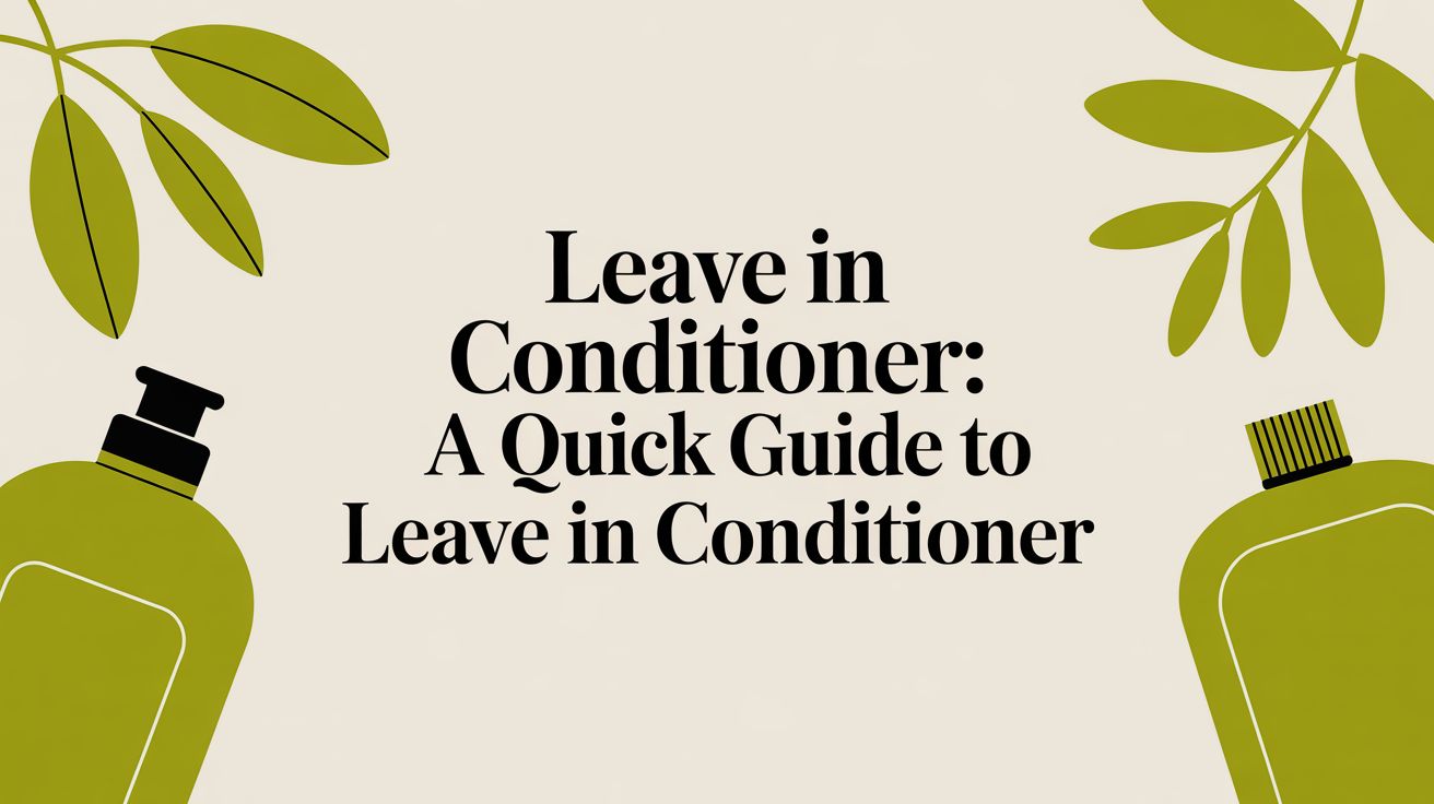 A Guide to Leave-In Conditioner for Nourished, Happy Hair – Artnaturals ...