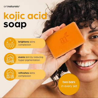 Kojic Acid Soap + African Net Soap (2 pack) – Artnaturals-store